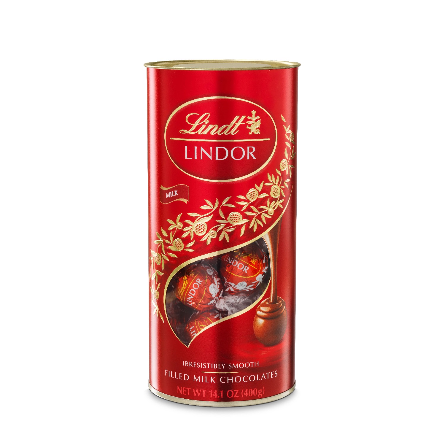 LINDT LINDOR TUBE MILK 400G